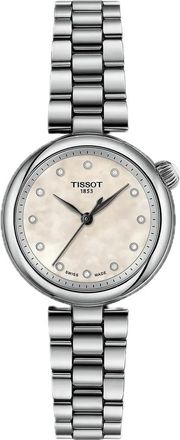 Tissot Desir 28mm, 12 Diamanten, Perlmuttzifferblatt, Schweizer Quarzwerk Damenuhr T152.010.11.116.00