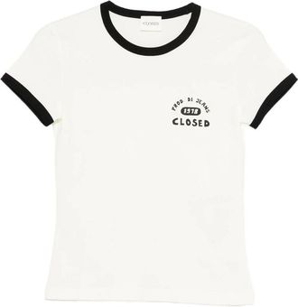 Closed Contrasting-trim T-shirt