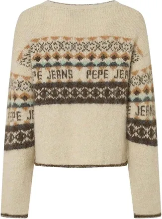 Pepe Jeans London Femme, Pulls, Brun, Taille: 38 FR Pull