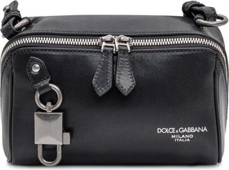 Dolce & Gabbana Femme, Sacs, Noir, Taille: ONE Size Sac &agrave; main compact
