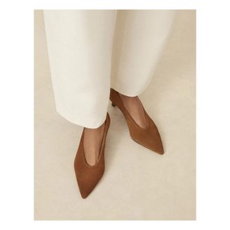 Rivecour Escarpins n&deg;413 Su&egrave;de Rivecour