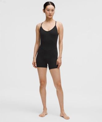 lululemon Align Body mit überkreuzten Trägern am Rücken für Frauen - 10 cm - Größe 10 in Black