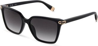 Furla Femme, Accessoires, Noir, Taille: 55 MM Sfub13 Lunettes de soleil