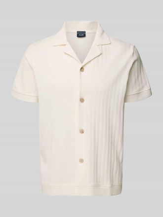 Joop Regular Fit Poloshirt mit durchgehender Knopfleiste