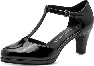 Marco Tozzi Escarpins pour Femme 2-24419-45, Noir (Verni Noir), 38 EU, Noir Verni, 38 EU