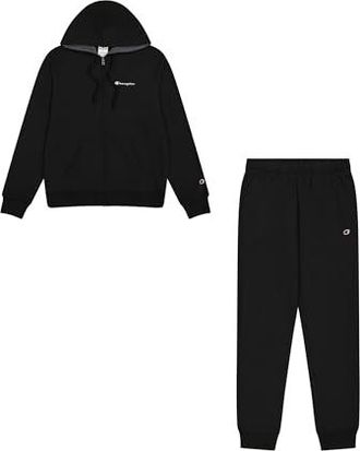 Champion Legacy-Icons Full Zip Sweatsuit Survêtement, Noir (KK001), XL Homme