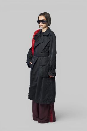 Yohji Yamamoto W Nylon Coat