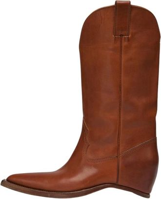 Maison Margiela Femme, Chaussures, Brun, Taille: 38 EU Stivali western Heel-less