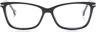Carolina Herrera Brille mit eckigem Gestell - Schwarz