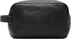 Liebeskind BERLIN Cuir Trousse de Toilette Cosmetic Pouch Black Noir