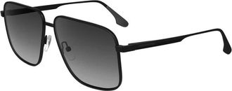 Victoria Beckham Femme, Accessoires, Noir, Taille: ONE Size Metal Frame Aviator Lunettes de soleil