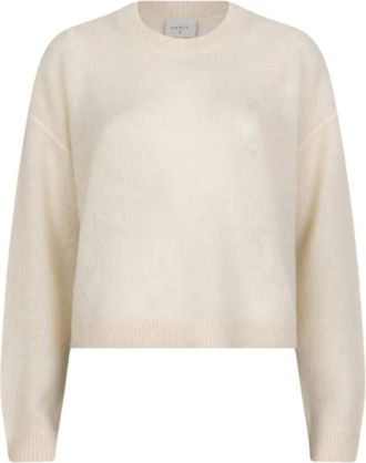 Dante6 Femme, Pulls, Beige, Taille: 38 FR Pull en Alpaga Crème dAvoine