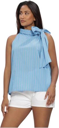 Copenhagen Muse Damen, Blusen & Hemden, Blau, MGr&ouml;&szlig;e