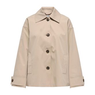 Only Only, Femme, Manteaux, Beige, Taille: 42 FR Trench Manteaux