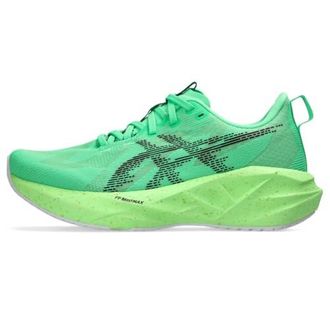 Asics Asics NOVABLAST 5 Chaussures de Course pour Femme, Pointure 41,5, Vert Vital/Noir