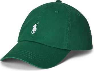 Ralph Lauren Cap aus Baumwoll-Twill mit Pony-Stickerei in