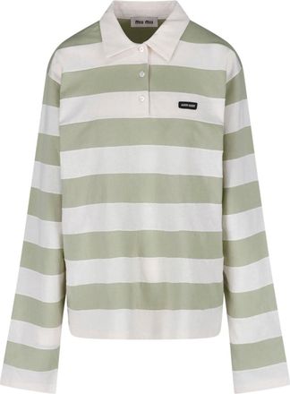 Miu Miu Gestreiftes Polo