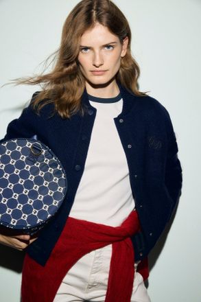 Gerard Darel Gilet fa&ccedil;on bomber - REA - Marine