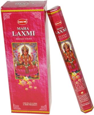 Hem R&auml;ucherst&auml;bchen Lakshmi Laxmi Marke HEM 6 Packungen