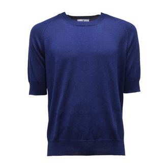 PT01 Italienische Strickmode Made in Italy - - Tops - Herren - Blau - M