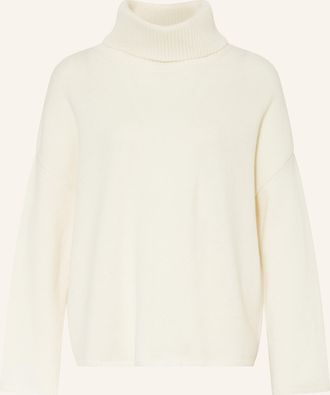 Mrs & Hugs Mrs & Hugs Rollkragenpullover weiss