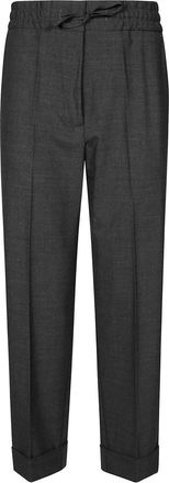 P.A.R.O.S.H. P. A.R. O.S. H. Pantalons D&eacute;contract&eacute;s - Noir