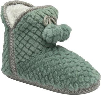 Dunlop Dunlop Chaussons bottines chin&eacute; pour femme, vert sauge, 36 EU