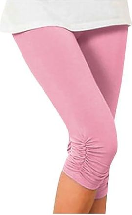 Generic Legging de sport 2026 pour femme - Taille haute - Pantalon de yoga, rose, 3XL