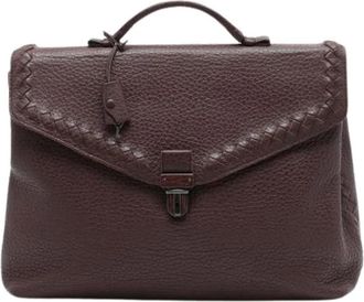 Bottega Veneta Sac daffaires Pre-owned - Femme - Pre-owned - Brun - Taille: ONE Size