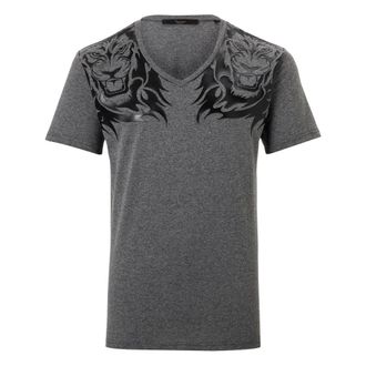 Billionaire Boys Club T-Shirt V-Neck Spencer - - Tops - Herren - Grau - XS