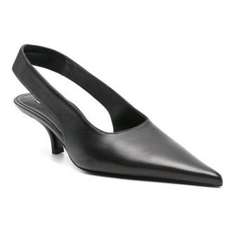 Toteme Femme, Chaussures, Noir, Taille: 40 EU Escarpins en Cuir Noir