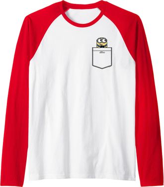 MINIONS Minions Bob Mischievous Smile Pocket Hit Raglan