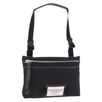 Givenchy Pre-owned Nylon Shoulder Bag - - Pre-owned - Damen - Schwarzk - ONE SIZE
