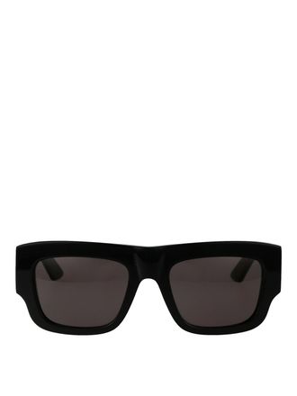 Alexander McQueen Lunettes De Soleil - Noir