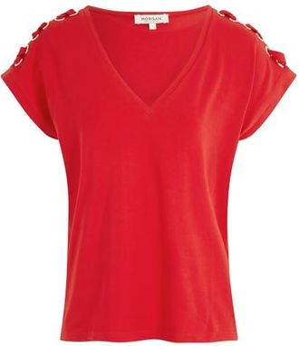 Morgan Femme 252-dlacet Débardeurs, Goji Berry, M EU