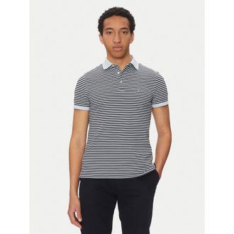 Tommy Hilfiger Poloshirt 1985 MW0MW17771 Dunkelblau Slim Fit