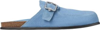 Jimmy Choo London Homme, Chaussures, Bleu, Taille: 42 EU Mules en daim avec boucle