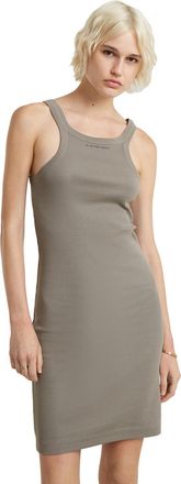 G-Star G-Star RAW Damen Slim Ribbed Tank Kleid, Grau (wild Dove D24485-D289-G283), M