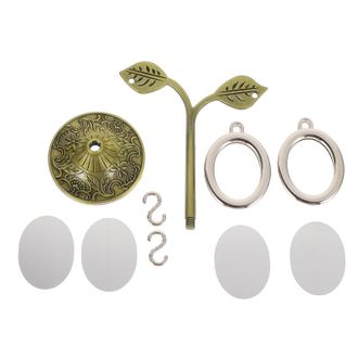 NUOBESTY Vintage DIY Fotohalter Baum Dekor Kreativer Desktop Bilderrahmen Stabiles Design Verhindert Abrutschen K&uuml;nstlerische Wohnungsdeko f&uuml;r Familienfotos un