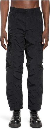 C.P. Company C.p. Company, Homme, Pantalons, Noir, Taille: M Chrome-R Regular Cargo Lens Pants