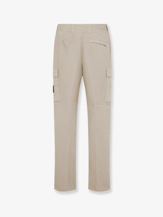 Stone Island Mens Trousers Organic Cotton Beige