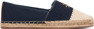 Tommy Hilfiger Espadrilles Script Crochet Espadrille FW0FW09502 Dunkelblau