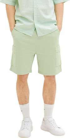 Tom Tailor Herren Bermuda Sweatpants Shorts 1035679, 31038 - Placid Green, M