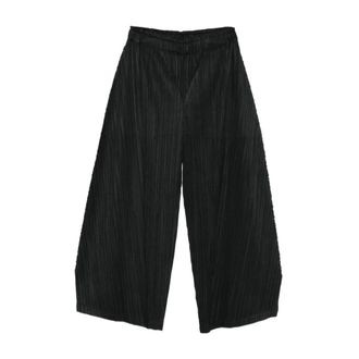 Issey Miyake Damen, Hosen, Schwarzk, XLGr&ouml;&szlig;e