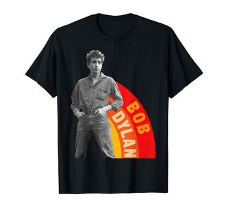 Bob Dylan Official Rainbow Photo T-Shirt