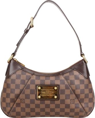 Louis Vuitton Crossbody Bags - Louis Vuitton Damier Ebene Monogram Thames PM Shou - Gr. unisize - in Braun - für Damen