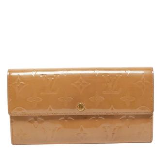 Louis Vuitton Pre-owned Leder Portemonnaies - - Pre-owned - Damen - Beige - ONE SIZE