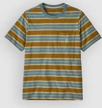 Patagonia MW Water People Mark Pocket T-Shirt blue sage