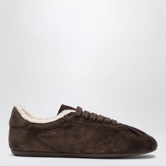 Dolce & Gabbana Ebony Ballet Sneaker aus Wildleder