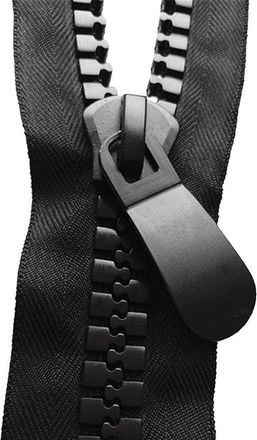 Mifani Rei&szlig;verschluss Lalian 20 Marine Trennrei&szlig;verschluss, Bootsleinwand for den Au&szlig;enbereich, 42 Zoll, 106 cm, schwarzer Rei&szlig;verschluss, ideal for Bootslei